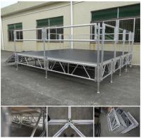China Portable Outdoor Aluminum Stage Platform With Adjustable Height for sale