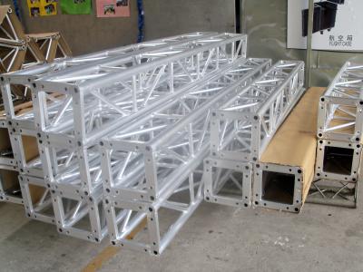 China 6082 Aluminium Square Box Truss For Event Performance Wedding for sale
