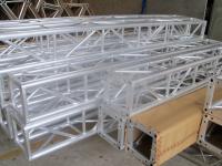 China 6082 Aluminium Square Box Truss For Event Performance Wedding for sale