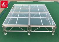 China 6061 Aluminum Stage Platform Durable Safety Adjustable Foot Assemble for sale