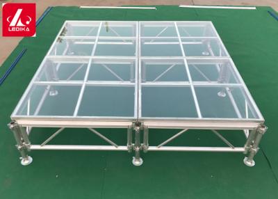 China 6061 Aluminum Stage Platform Durable Safety Adjustable Foot Assemble for sale