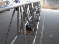 China 520 X 950Mm 20m Span Resistant Folding Truss Triangular Spigot Connector for sale