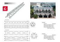 China Lightweight Spigot Aluminum Triangle Lighting Truss Corrosion Resistance for sale