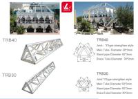 China Lightweight Spigot Aluminum Triangle Lighting Truss Corrosion Resistance for sale
