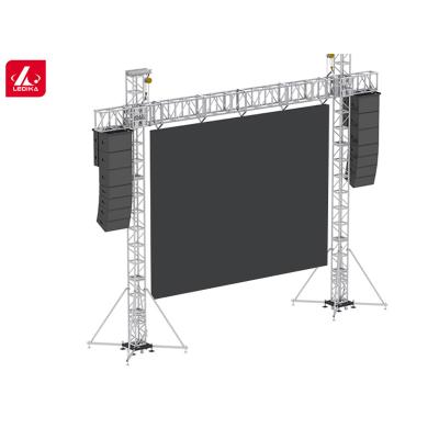 China Square 6061 Aluminum Goal Post Truss System For Decoration for sale