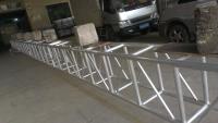 China Sturdy Heavy Duty Bolt Aluminum Square Truss  50*40mm Strengthen Quadrate for sale