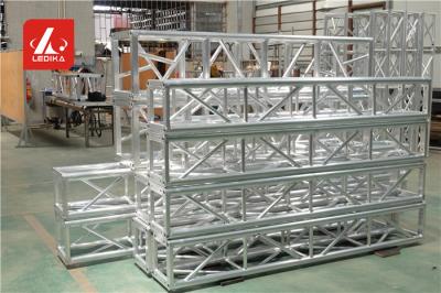 China Outdoor Concerts Studio Sliver Aluminum Square Truss 400mm Bolt Truss Aluminium for sale