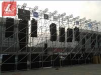 China 48.3mm Silver Steel Layer Truss Speaker Stands For Outdoor Activities / Performances for sale