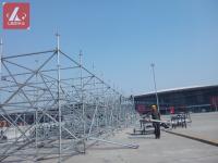 China 48.3mm Silver Steel Layer Truss Speaker Stands For Outdoor Activities / Performances for sale