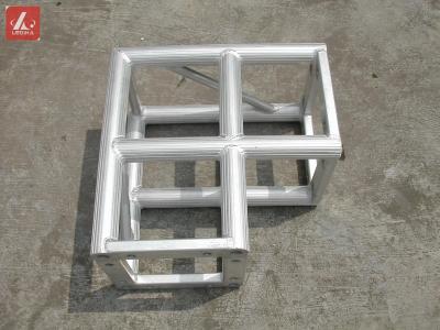 China Silver , Black , Red Aluminum Square Truss Segments Corners 2 - 6 Way Square Corner for sale