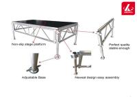 China Lightweight Assemble 6061 Aluminum Stage Platform 1.22*1.22mm Size for sale