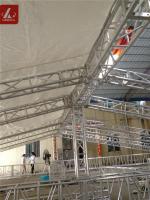 China Outdoor Events Stage Roof Truss Material 6082 12 - 30m Max Span for Hanging Lamps for sale