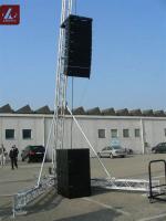 China ISO Single Speaker Truss Stands Tower Aluminum 6082 Height 12m Space Saving for sale
