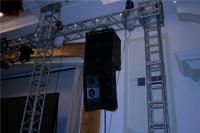 China ISO Single Speaker Truss Stands Tower Aluminum 6082 Height 12m Space Saving for sale