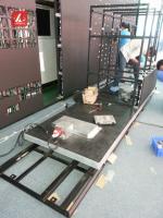 China Black / Silver Aluminum Stage Platform Cuttable Horizontal Removable LED Stage for sale