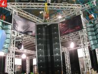China Silver Indoor Layer Speaker Truss Towers Aluminum Support Speakers Thickness 3mm for sale