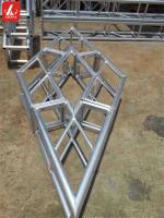 China Creative Irregular Shape Aluminum Square Stage Truss System Pentagram / Heart Shape for sale
