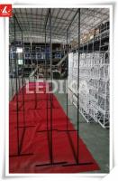 China Coal Black Photography Exhibition Aluminum Square Truss For Indoor Events for sale