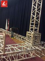 China Durable 6082 T6 Aluminum Spigot Truss Indoor Exhibition Truss 450mm * 450mm for sale