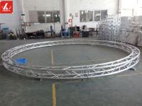 China Circular Irregular Shape Aluminum Spigot Stage Truss For Indoor / Outdoor Event for sale
