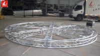 China Circular Irregular Shape Aluminum Spigot Stage Truss For Indoor / Outdoor Event for sale
