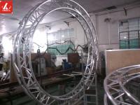 China Circular Irregular Shape Aluminum Spigot Stage Truss For Indoor / Outdoor Event for sale