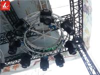 China Rotating Truss 2M 4M 6M Aluminum Lighting Truss For Club Adjustable Speed for sale