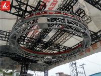 China Rotating Truss 2M 4M 6M Aluminum Lighting Truss For Club Adjustable Speed for sale