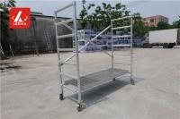 China Folding Step Bench Working Platform Aluminum Layer Truss Protable Work Bench for sale