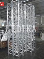 China Outdoor Aluminum Tent Truss , Portable Stage Lighting Round Bolt Truss for sale