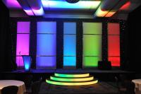 China Black / Silver Cuttable Aluminum Stage Platform Horizontal Removable LED Stage for sale