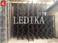 China Quick Lock 0.5 Meter Long Aluminum Spigot Truss Brightsome Black Truss System for sale