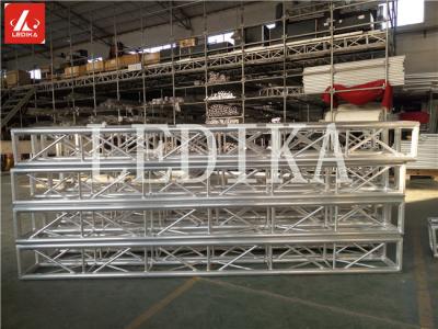 China Silver Bolt Or Screw Aluminum Square Truss 3 Meter For Celebration Parties for sale
