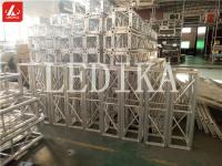 China Silver Bolt Or Screw Aluminum Square Truss 3 Meter For Celebration Parties for sale
