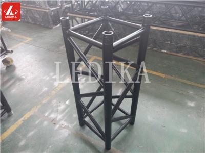 China Brightsome Black One Meter Long Truss System Aluminum Stage Truss Quick Lock for sale