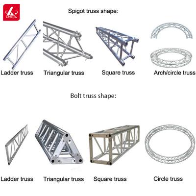 China Scratch - Resistance 6061-T6/6082 Aluminum Truss System For DJ Lighting for sale