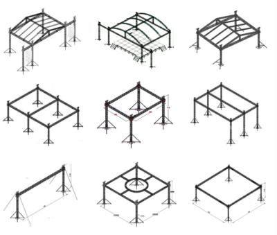 China Non Rust 6061 Aluminum Truss System With High Load Bearing Capacity for sale