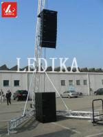 China Concert Equipment Audio Hanging Line Array Speaker Truss For Event / Wedding for sale