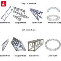 China 3mm Thickness Aluminum Square Roof Truss For Concert Stage Display Advertising for sale