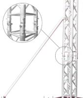 China Customizable Aluminum Square Strangle Truss For Outdoor Advertising for sale
