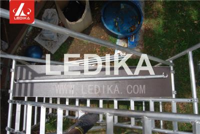 China Mobile Painting Scaffold Tower Plastering Working Bench Event Truss With Wheels for sale