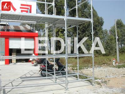 China Scaffold Tower Layer Truss Plastering Workbench Outdoor Event Truss With Wheels for sale