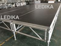 China High Denify Panel Aluminum Stage Platform / Wedding Portable Stage Truss for sale