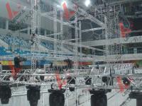 China Portable Stage Roof Truss With Aluminum Alloy Design For Exhibition And Promotion for sale