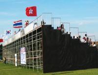 China Top Quality Outdoor Stadium Grandstand , Tribune Sports Grandstand Seating for sale