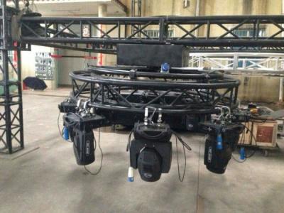 China Moving Rotating Display Stand Turntable 360 Degree Circle Lighting Truss for sale