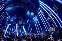 China Aluminum Square Night Club Lighting Circle Lights Truss Lift Rotating for sale