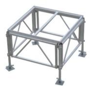 China Customized Adjustable Aluminum Stage Platform For Outdoor And Indoor Events for sale