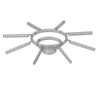 China Customized Aluminum Square Lighting Truss Rotating And Lifting DJ Truss For Club for sale