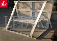 China Hot Selling High Performing Stable Aluminum Folding Crowd Control Gates for sale